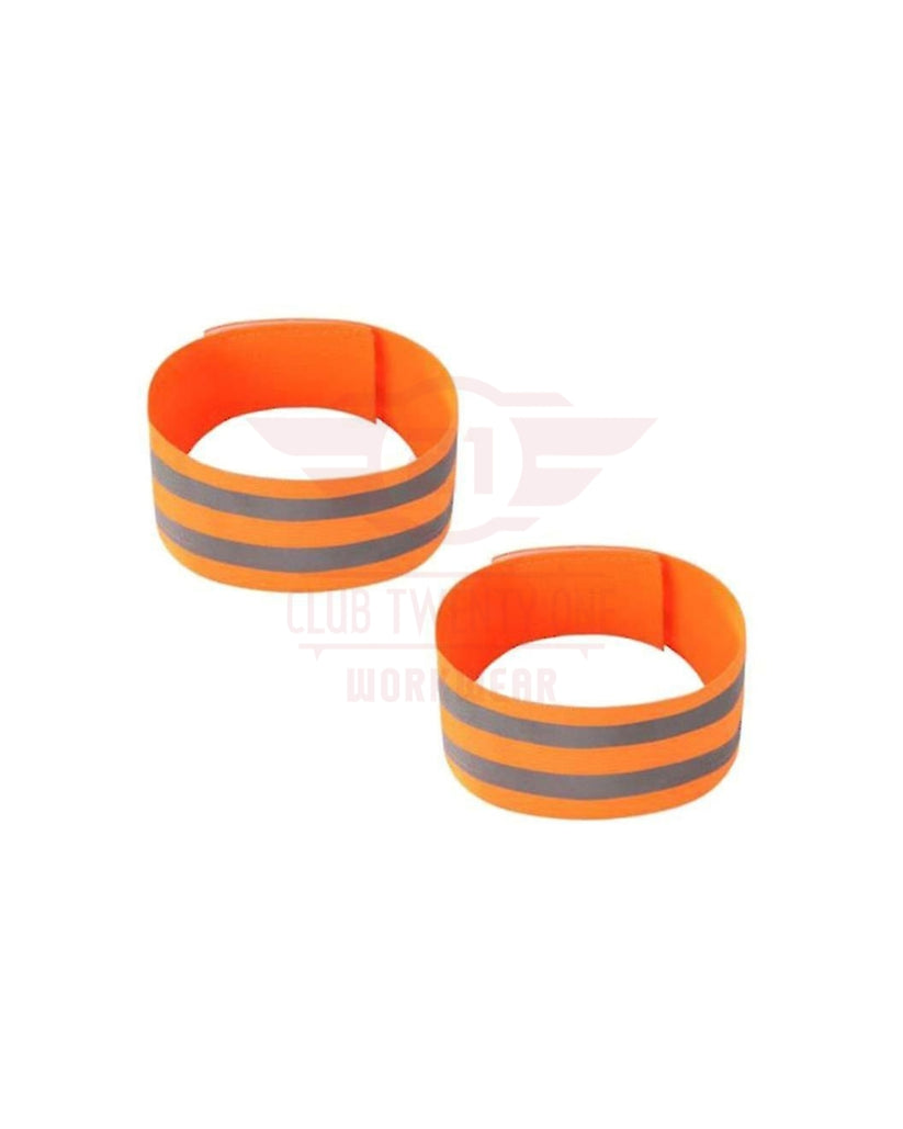 Hi-Vis Arm Band- Orange – Club Twenty One Workwear